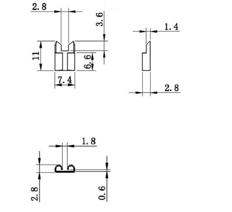 Circuit 6.3 Board 250 Plug Spring PCB Fuse Clip Terminal X100 | Shopee ...