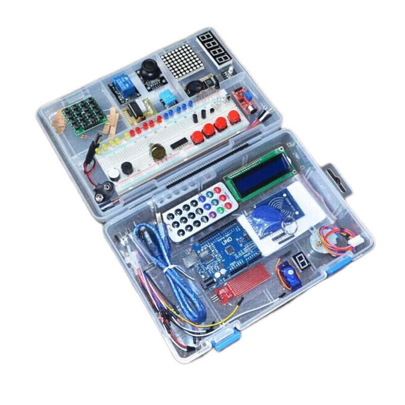 Learn Rfid Suite Lcd 1602 Upgraded Advanced Version Starter Para Sa Arduino Uno R3 Open Source 