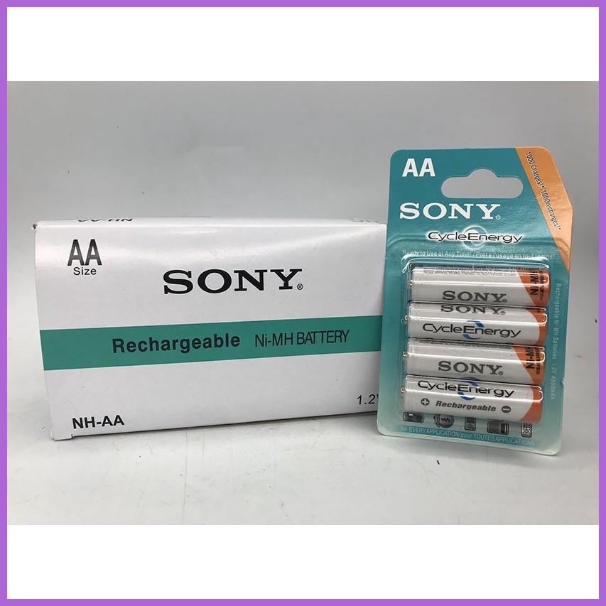 ♂ ⚾︎ ☎ SONY AA Battery, Double A Rechargeable Battery, Cycle Energy, Ni ...