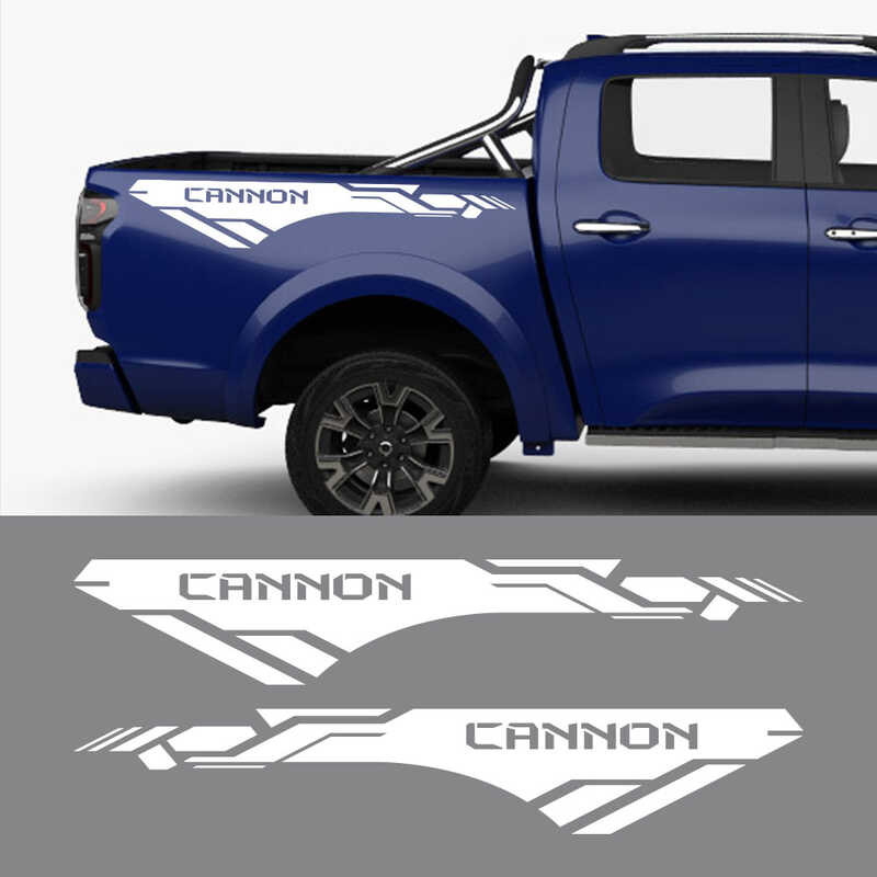 Rear Pickup Trunk Side Stickers Para Sa GWM Great Wall UTE Cannon L X ...