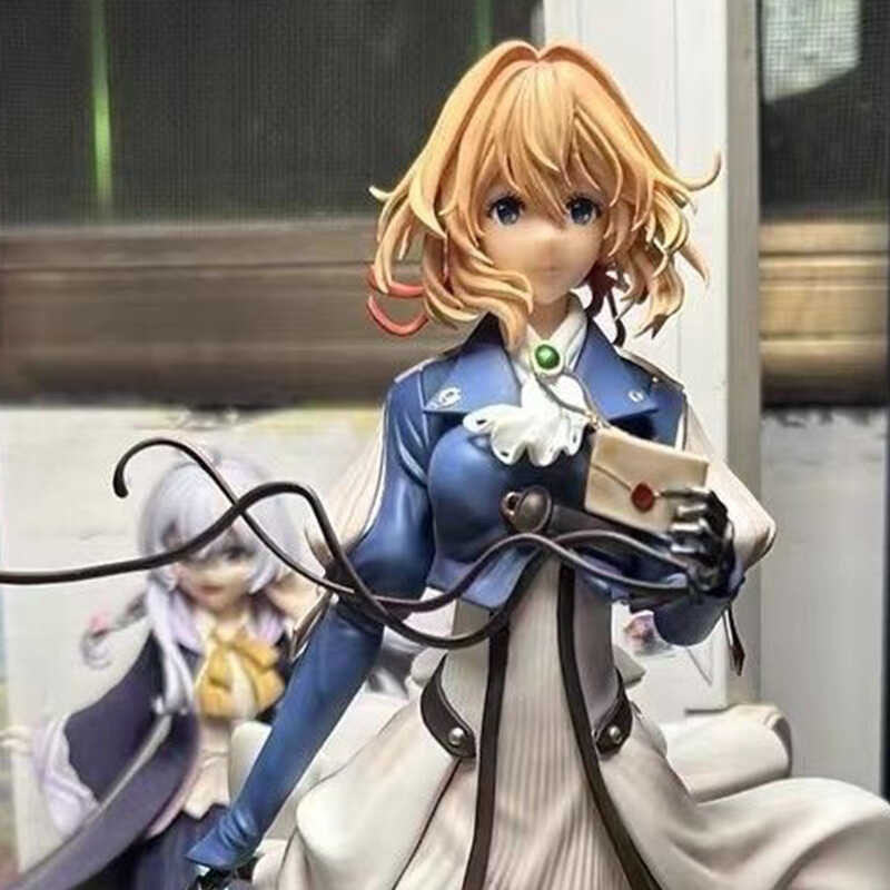 Evergarden Violet Anime Figure Pretty Girl Fig Pvc Doll Statue Model ...