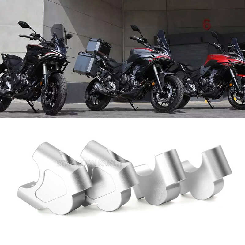 Motorcycle F 28Mm Handle Handlebar Riser CNC Clamp Mount For Loncin ...