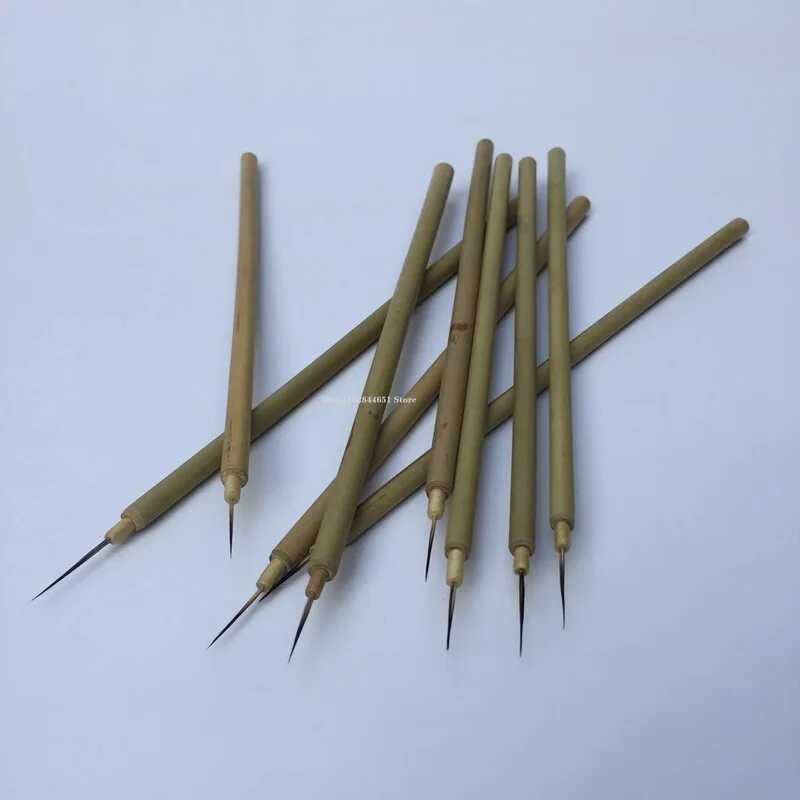 Natural Bamboo Pottery Paint Art DIY Ceramic Painting Materials Tools ...