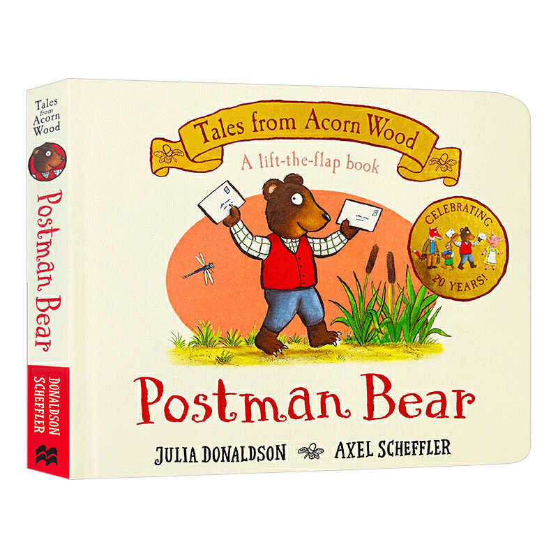 Original English picture book by Little Bear, Postman Bear Oak Grove ...