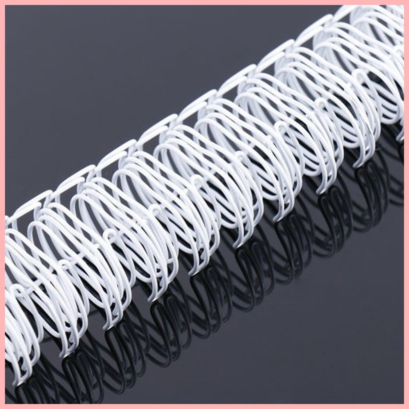 100pcs/Box A4 Size Double Loop Wire Double Loop Binder 3:1 Pitch 60 ...