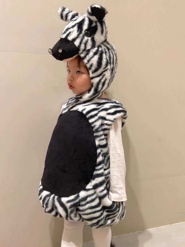 Tt Kostum Para Sa Araw Mga , Zebra, Hayop Cartoon Lina Belle, Maliit Na ...