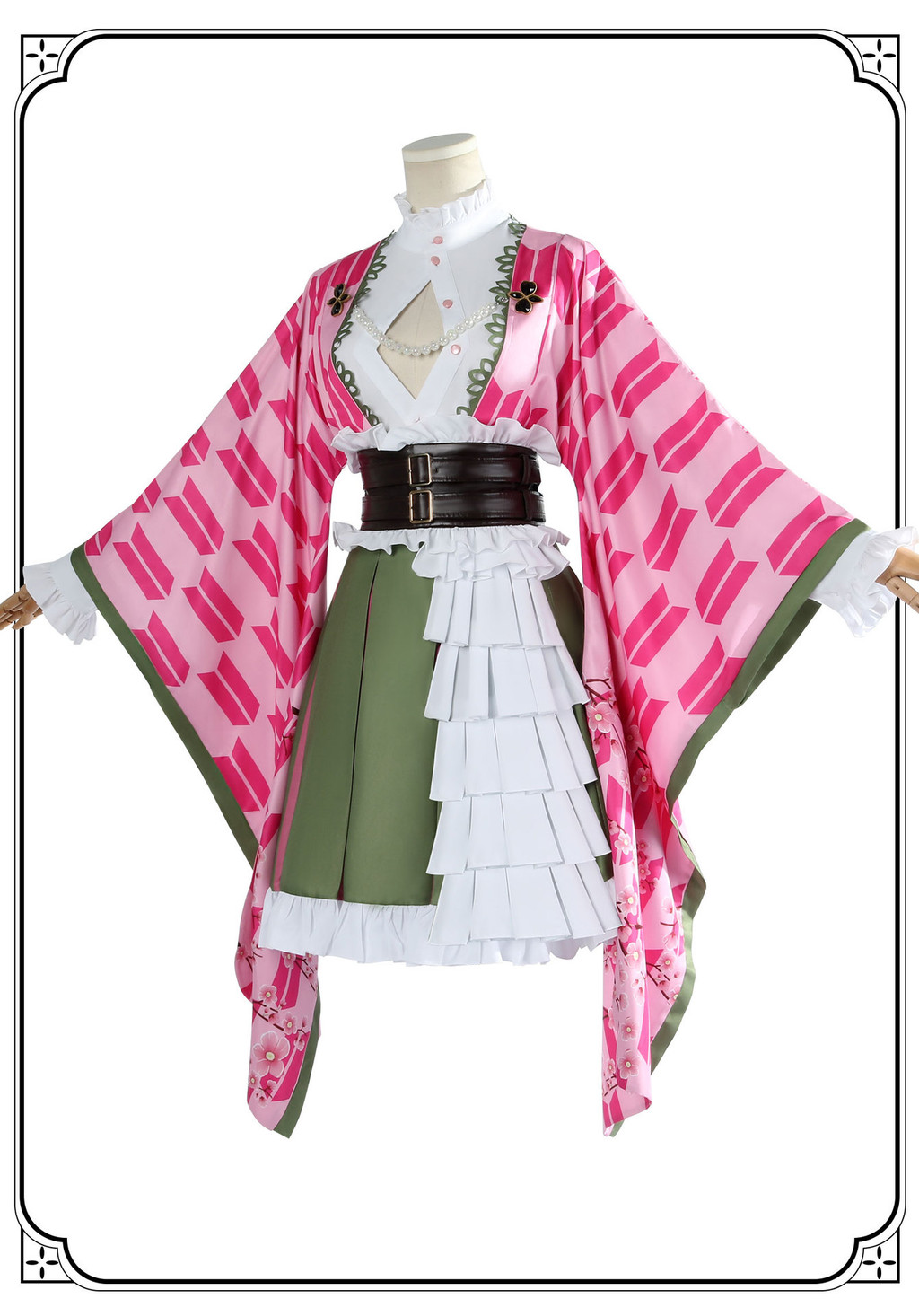 Demon Slayer Kimetsu No Yaiba Cosplay Kanroji Mitsuri Fifth Anniversary ...
