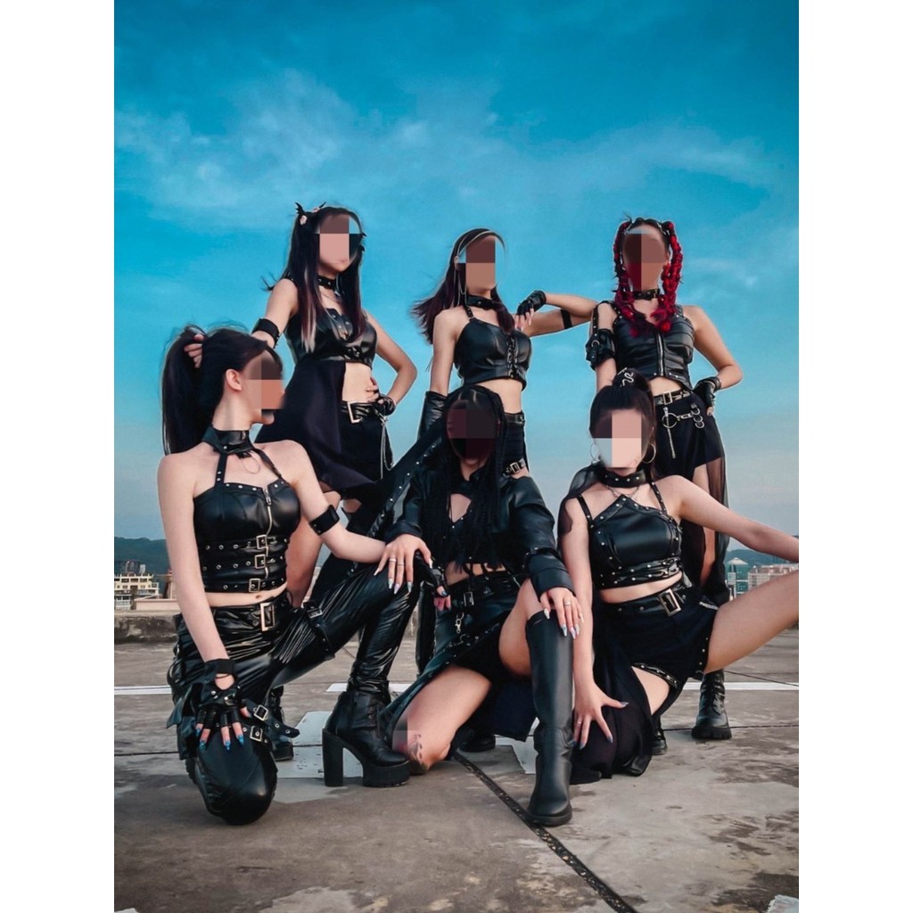 Celebrity Performance Costumes Girls Group M7 Same Style Bar Kpop New ...