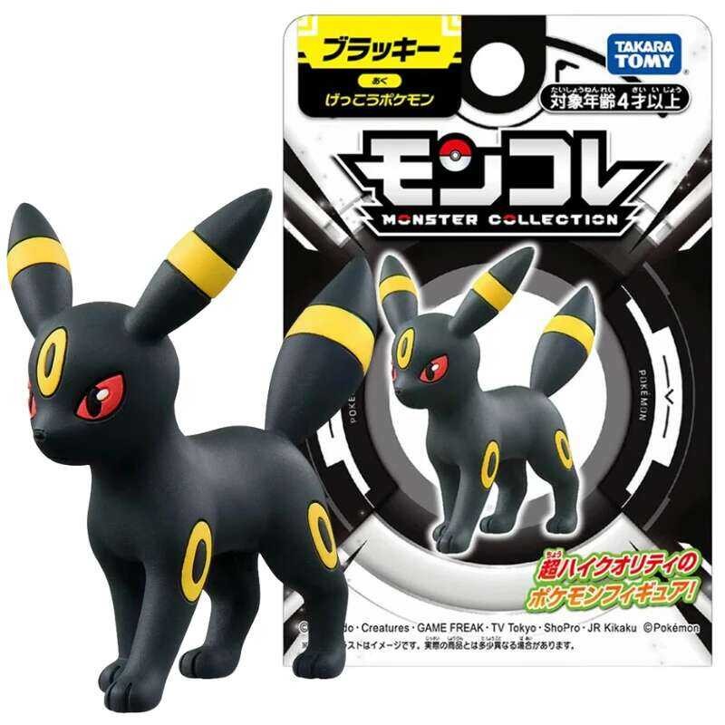 Takara Original Tomy Umbreon Eevee Syeon Vaporeon Syeon Figure Toys ...