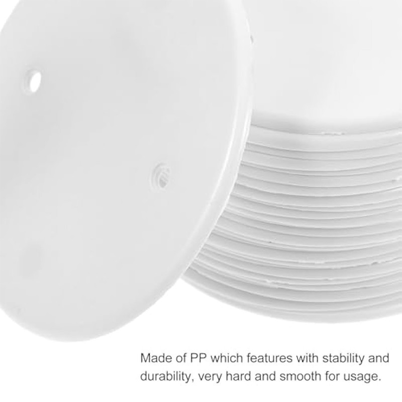 10pcs Ceiling Hole Covers Ceiling Blank Up Covers Round Covering Plates ...