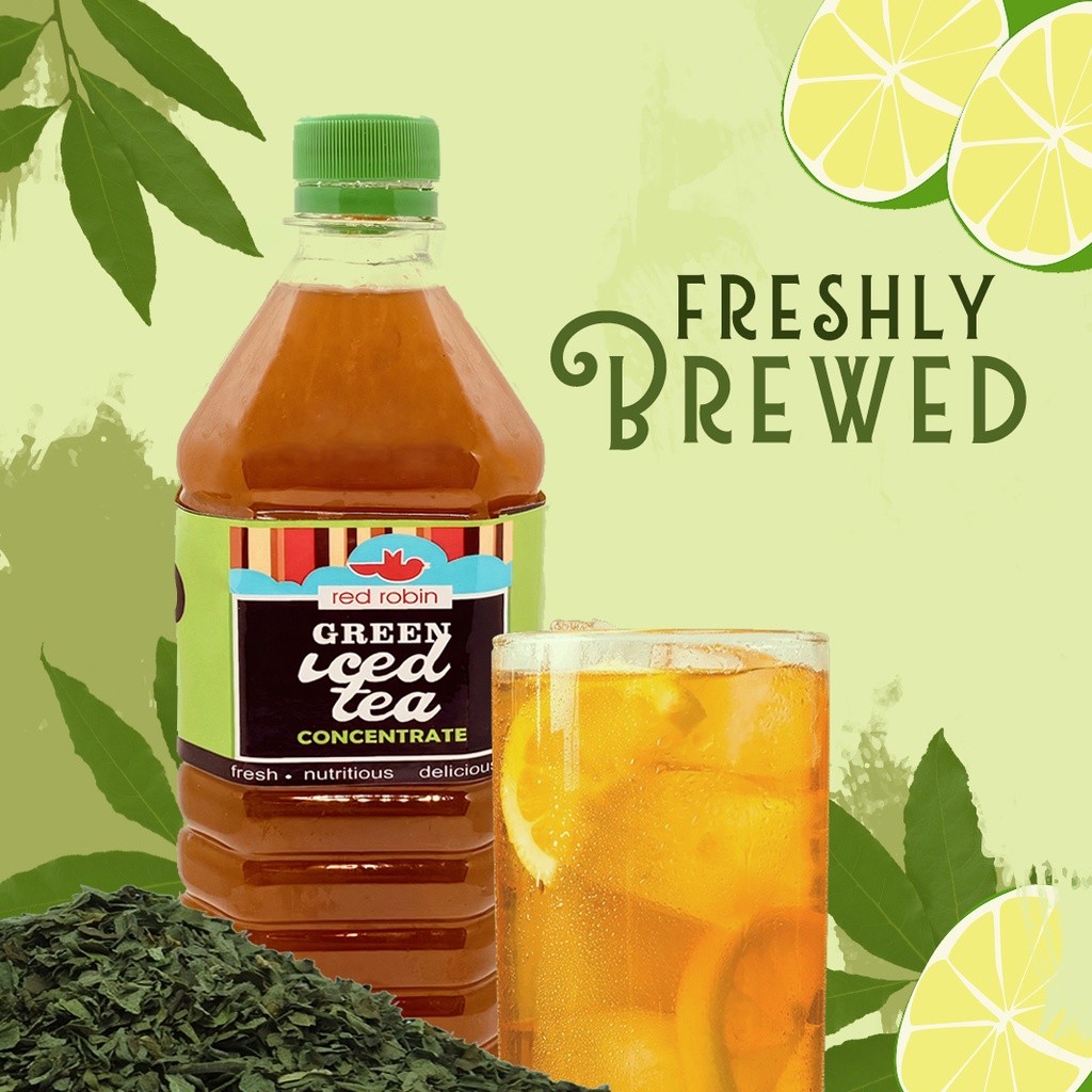 Red Robin Green Iced Tea Concentrate | Shopee Philippines