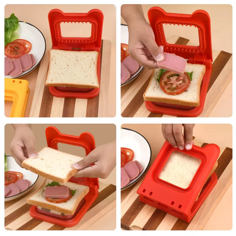 Sandwich Cutter Toast Bread Mold Sandwich Cutting Tool Stainless Steel ...