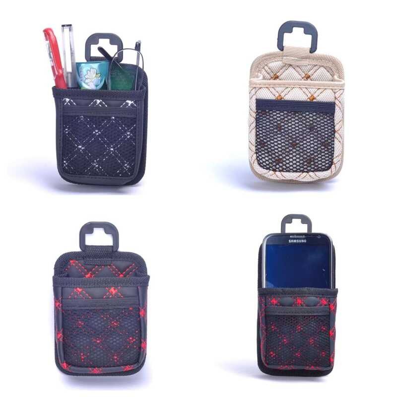 Car air outlet storage box, car storage bag, car interior supplies, car ...