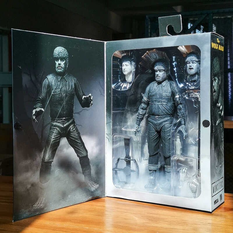 Universal The Monsters Wolf Man Ultimate NECA Wolfman Action Figure ...