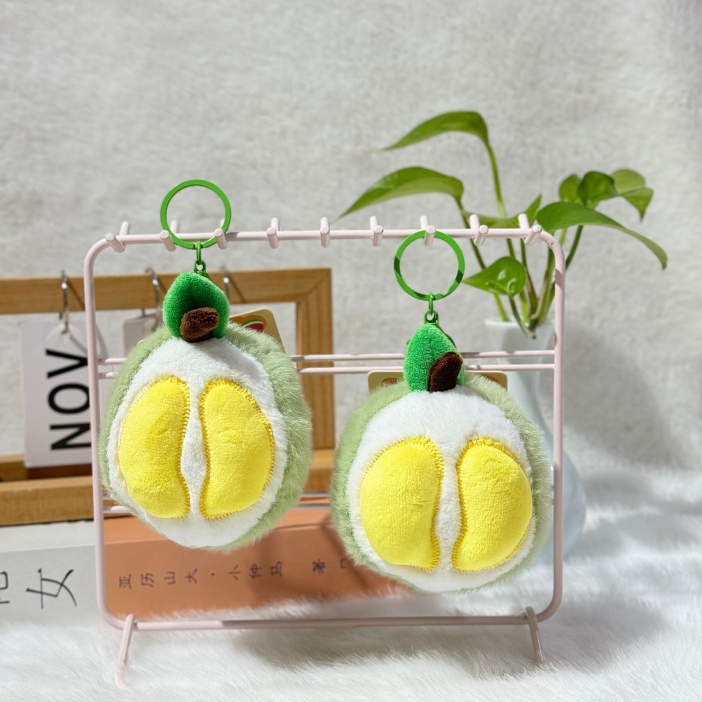 Cute Plush Fruit Keychain - Mango, Watermelon, Mini Banana, Vegetable ...