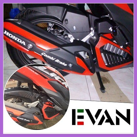 EVAN.SHOP 2 Tone Radiator Cover For Honda Click 125i/150i v1/ v2 Made ...