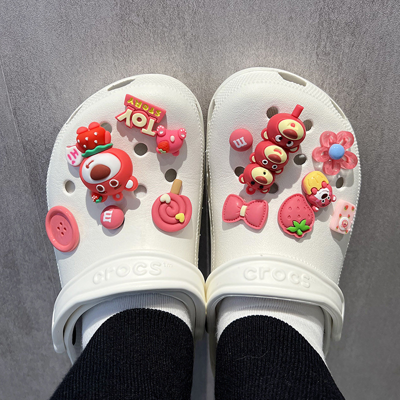 Luxury Clogs Charms Set | Cute & Trendy Shoe Charms with Crystal ...