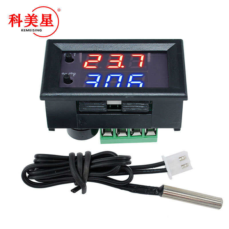W2809 digital dual display temperature controller temperature controller incubation pet house i ...