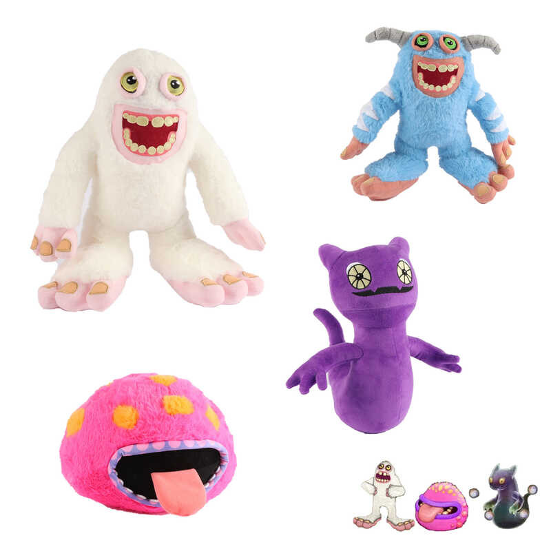 My 28cm Singing Monsters Ghazt Plush Toy Game Character Soft Stuffed ...