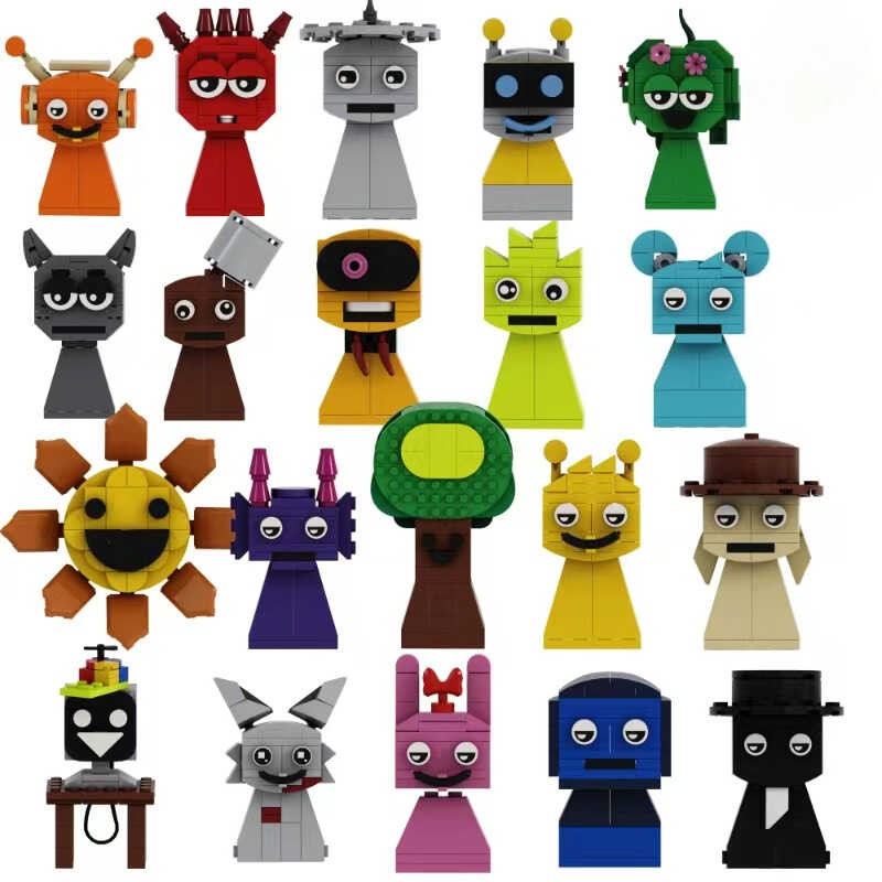 21 S Sprunki Incredibox Blocks Model Children's Educational Oren Wenda ...