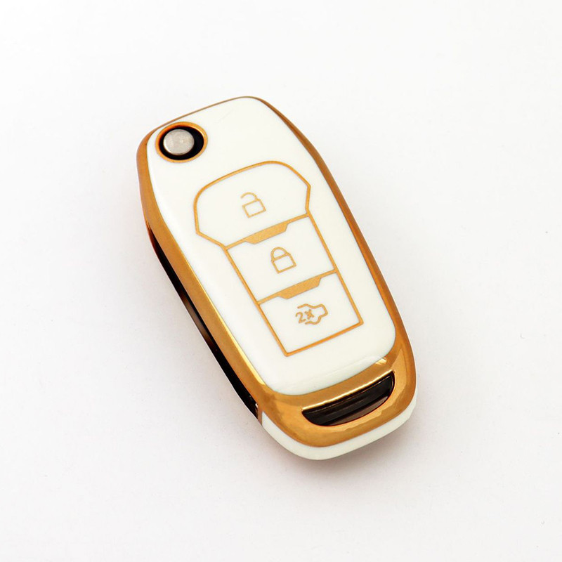 3 Buttons Shell Fob For Ford Figo 2017 Mondeo 5 Ecosport Puma 2020 ...