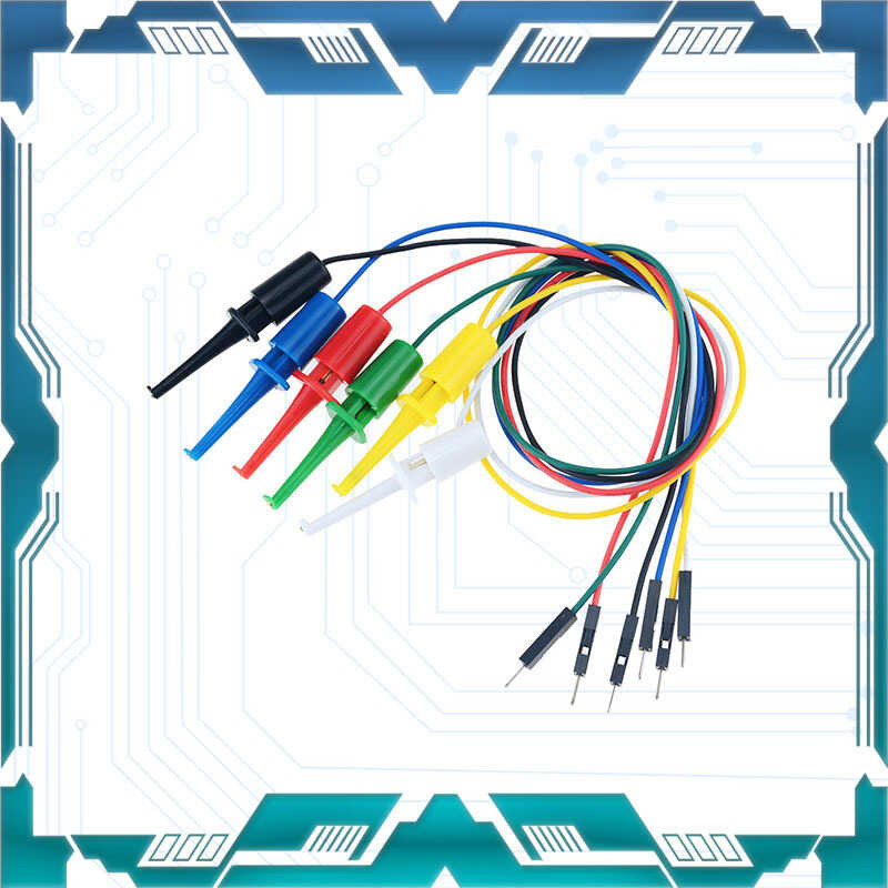 DuPont Wire to Wire Test Hook Logic Analyzer Test Hooks 10 per set ...