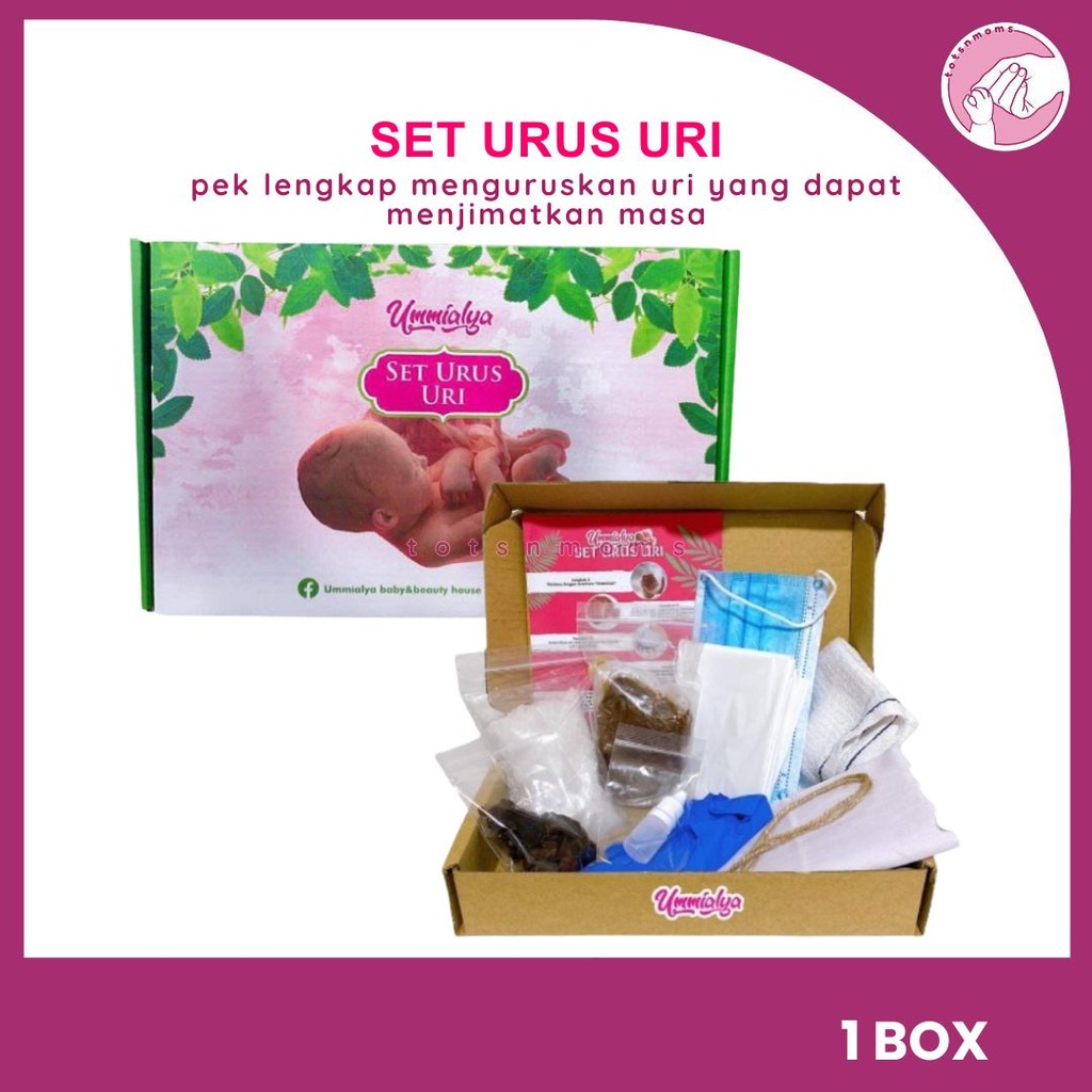 Ummialya Set Pengurusan Uri Bayi Lengkap Islam Tanam Urus Cuci Uri Baby ...