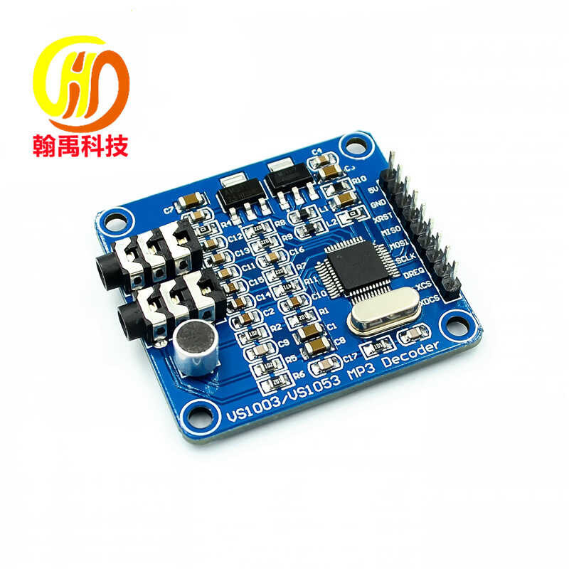Vs1003b Mp3 Decoding Module With Microphone Head Stm32 Microcontroller Development Board Access