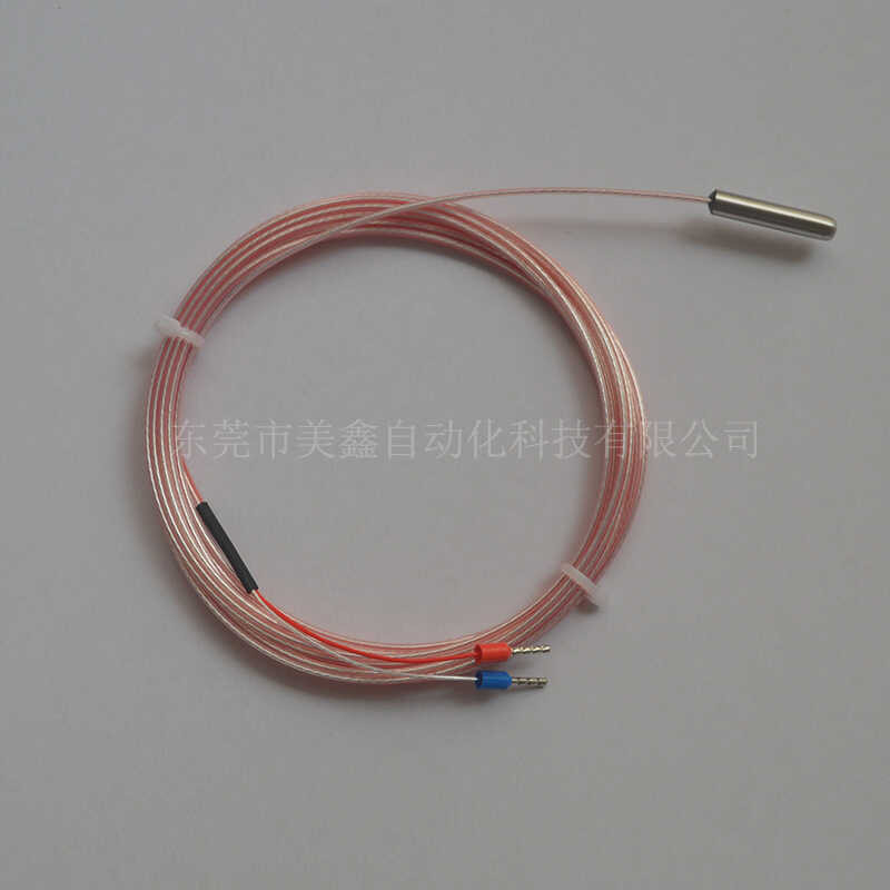 PT100 temperature sensor thermal resistance 5 * 20 two-wire PTFE ...