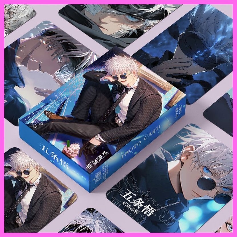 LOMO Card Gojo Satoru Gojo Satoru Laser Photocard 55 Pieces Personal ...