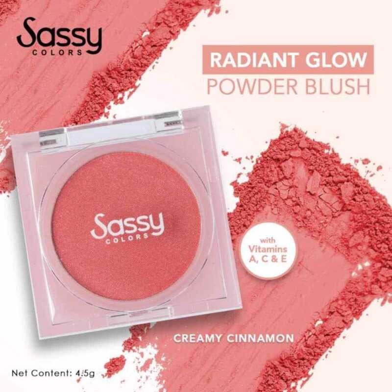 Sassy Colors Radiant Glow Powder Blush 6G | Shopee Philippines