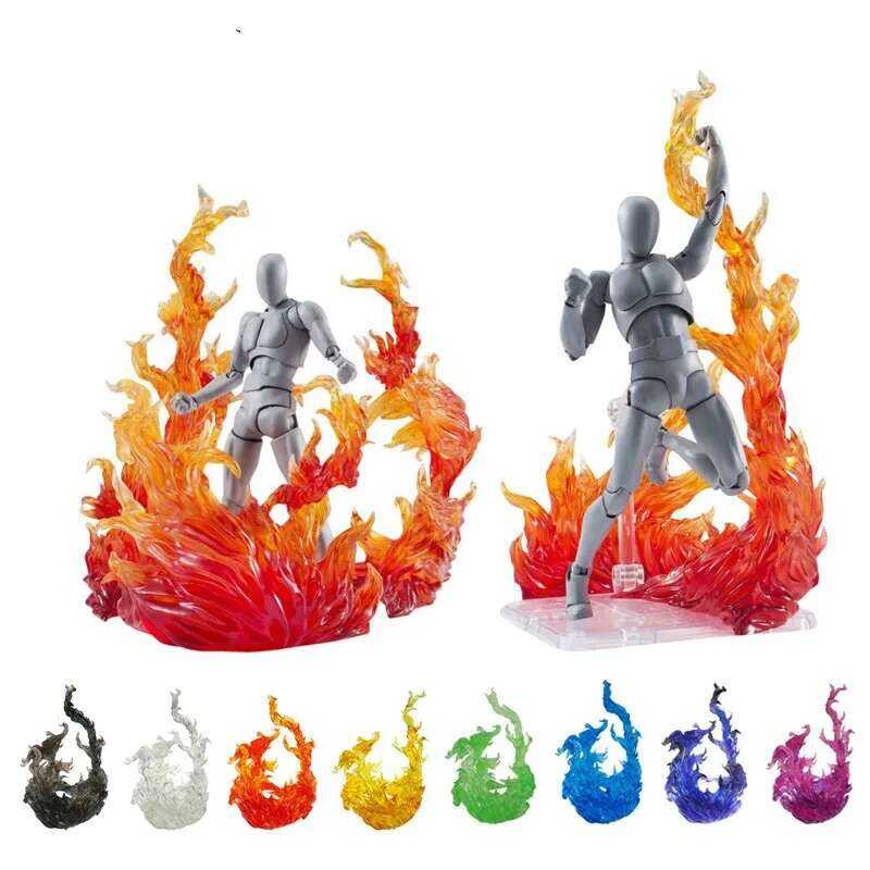 Flame Tamashii Impact Effect Model Kamen Rider Figma SHF Action Figure ...