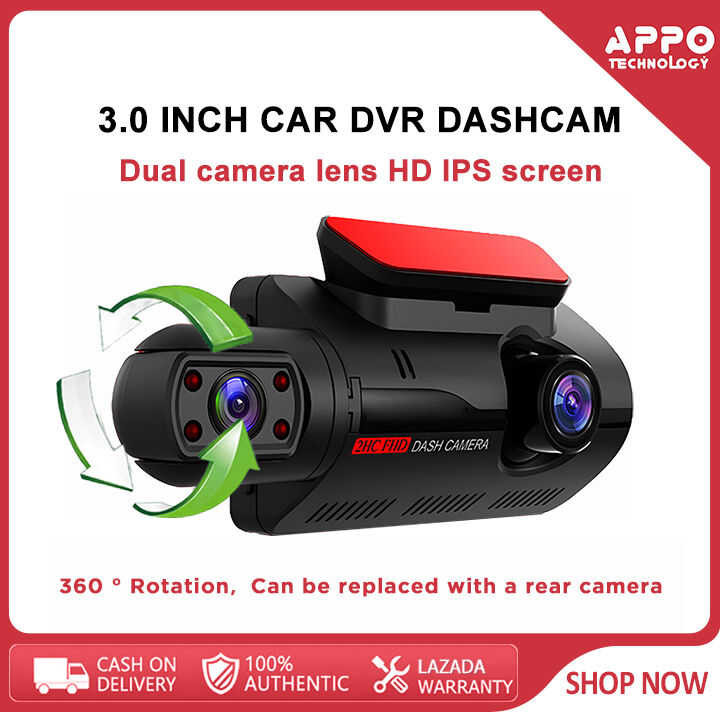 AVIDUS 3 Inch Dashcam For Car HD 1080P Dual Lens Loop Video Not With ...
