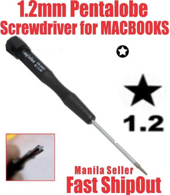 Quality P5 1.2mm pentalobe screwdrivers for book pro retina air bottom ...