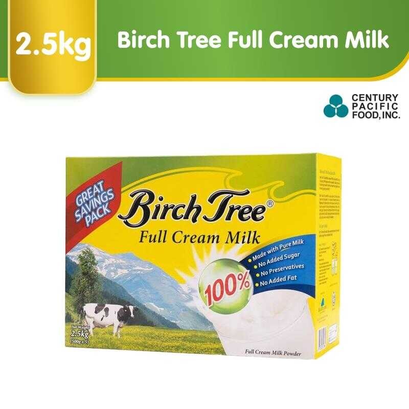 Birch Tree Full Cream Milk 2.5Kg | Shopee Philippines