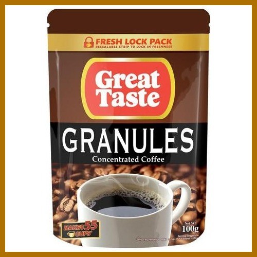Great Taste Granules Concentrated Coffee ( 100g ) | Shopee Philippines