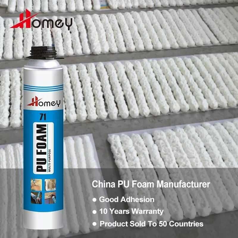 Multipurpose Expandable Vira Polyurethane Foam PU Spray (750Ml) Fills Cracks And Joints ...