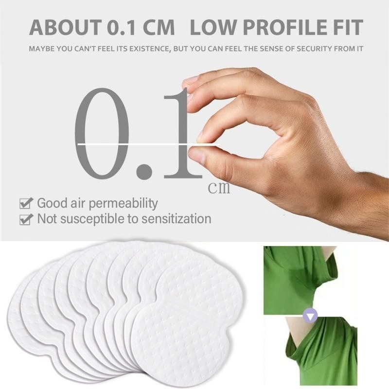 50Pcs Underarm Sweat Pads Antiperspirant Underarm Sticker Pads Anti ...