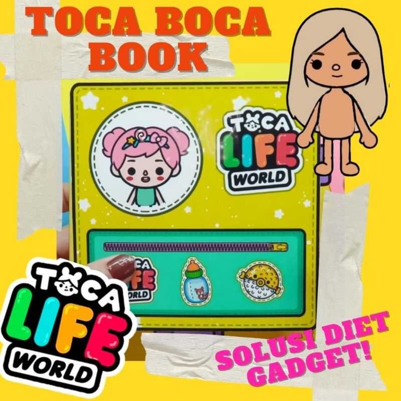 PAPER Toca BOCA DOLL BOOK Toy | Shopee Philippines