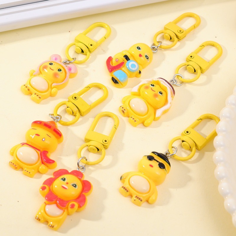 Keychain - Funny Charm Gift - Cartoon Anime NaiLong Pendant - Cute ...