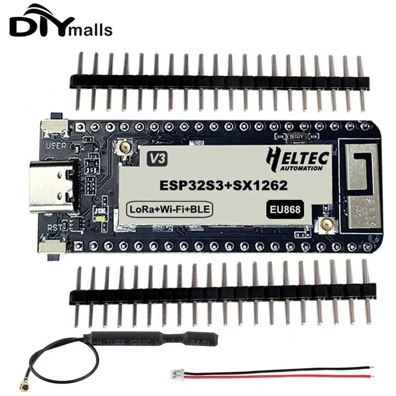 Esp32-S3 2 Sx1262 Wi-Fi+Bt Development Board 868 915Mhz Lora Kit Para ...