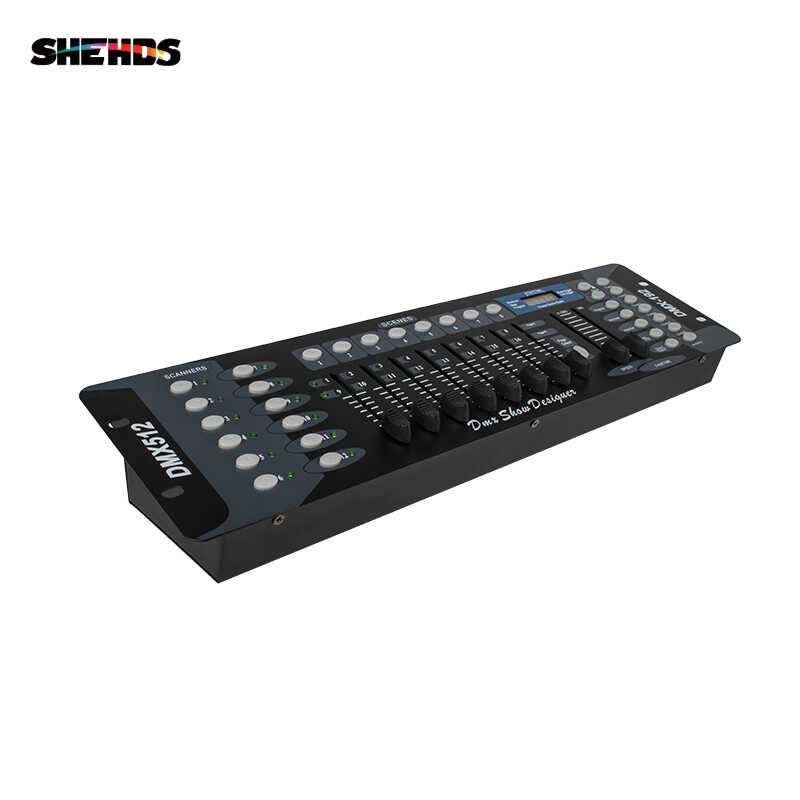 SHEHDS 4 192 Controller 512 Disco Console Stage Controllers Para Sa DMX DJ Party Light Beam Wash ...