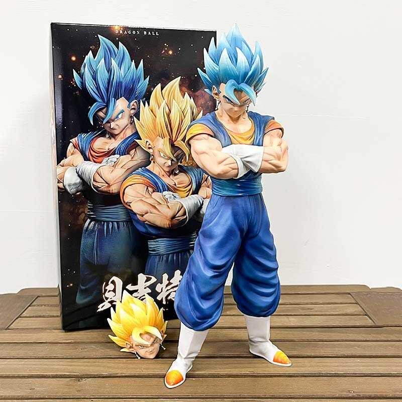 Seven 2 ☆ Dragon Ball Chest Hugging Bagit Blue Yellow Hair Hand Made ...