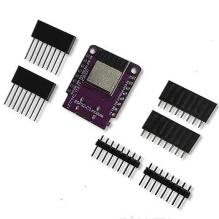 MINI ESP32-C3 development board equipped with ESP32-C3-MINI-1-N4 module WiFi Bluetooth BLE5.0 ...