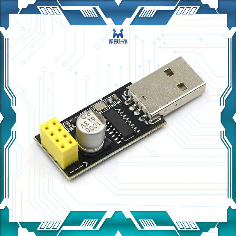 USB to ESP8266 WIFI module adapter board for mobile phones, computers ...