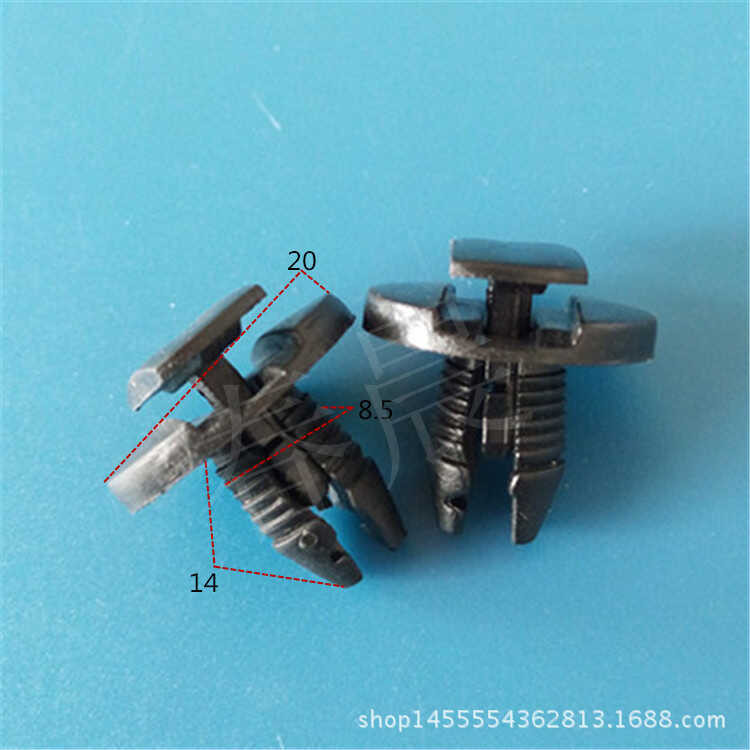 Automotive plastic buckle connection buckle Automotive parts logo Core ...