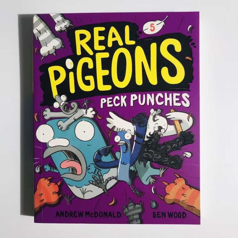 Pigeon Detective Real Pigeons 5 volumes English original children's ...