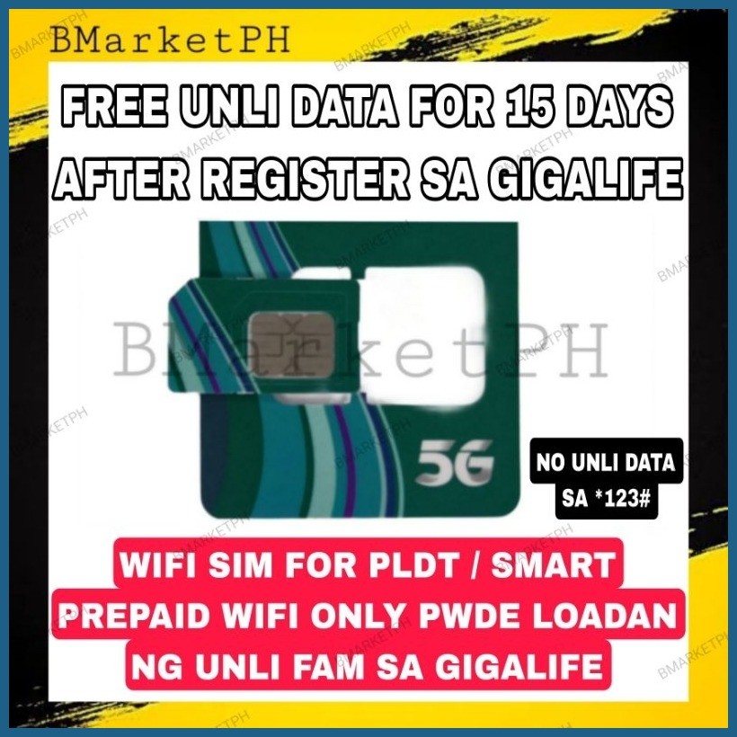 ☢ ♝ ① Smart Bro Home Prepaid Wifi Sim ( Fast Delivery ) | Shopee ...