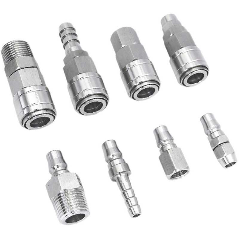 stainless steel 304 C-type self-locking quick connector air pipe joint ...