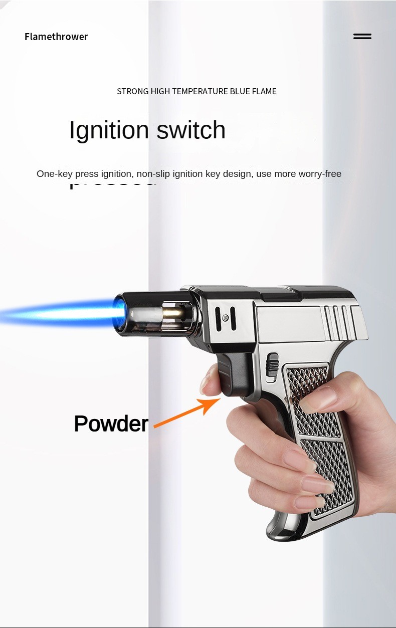 ABNER.HJ Home Melting Welding Tool Blue torch Butane Wood Burning Tool ...